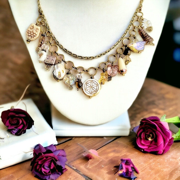 Handmade | Jewelry | Vintage Style Statement Necklace Birthday Gift For ...